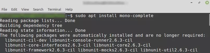 Wéi installéiert Mono op Linux Mint 20 1504_20