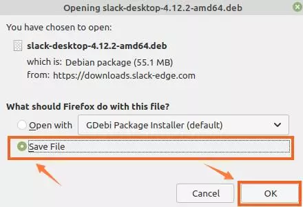 Nola instalatu Slack Linux Mint 20-n? 1509_2