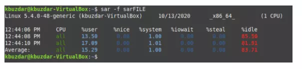 Ինչպես օգտագործել SAR հրամանը Linux-ում. ամբողջական ձեռնարկ սկսնակների համար 1513_32