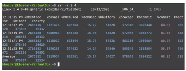 Si të përdorni komandën SAR në Linux: Një tutorial i plotë për fillestarët 1513_9