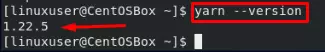 Hoe kinne jo Yarn ynstallearje op CentOS 8 1526_9