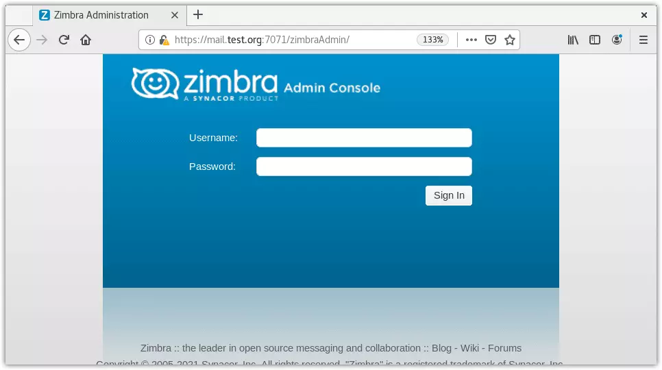 Installéiert Zimbra Collaboration Suite (ZCS) op CentOS 8 1537_14