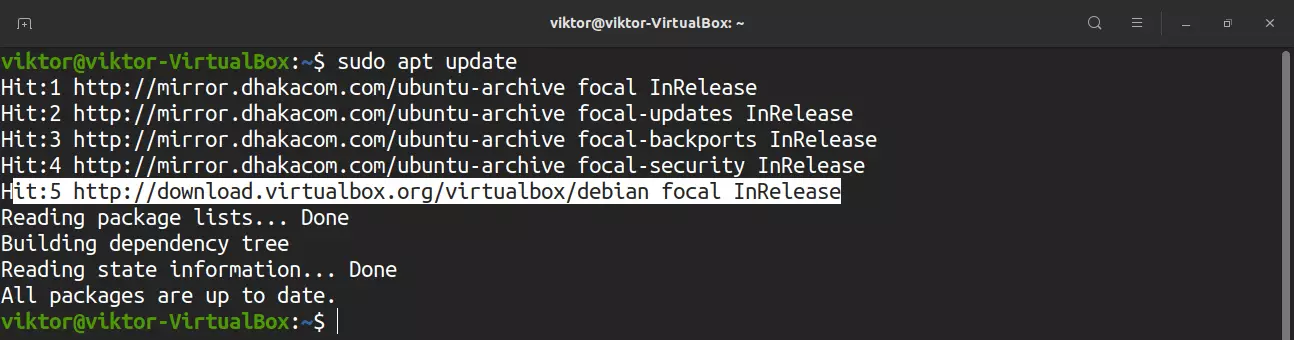 Installa e usa VirtualBox in Ubuntu 20.04 153_8