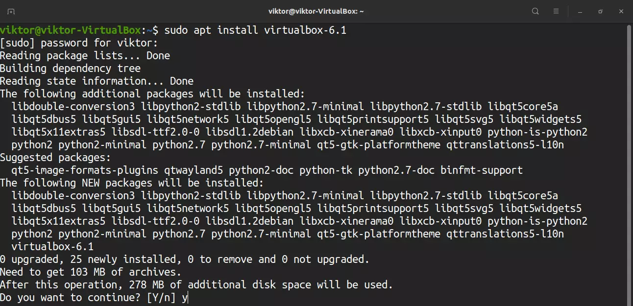 Instalu kaj Uzu VirtualBox en Ubuntu 20.04 153_9