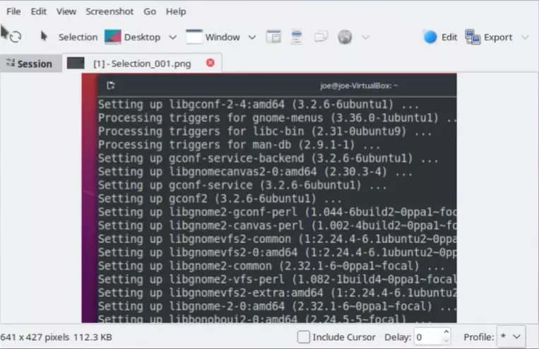 Toppverktyg för att ta och redigera skärmdumpar på Linux 1547_1