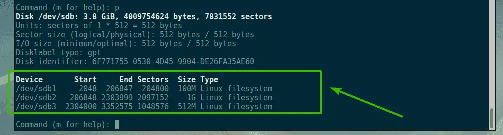 Ինչպես օգտագործել fdisk-ը Linux-ում 154_17