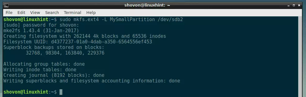 كيفية استخدام Fdisk في Linux 154_23