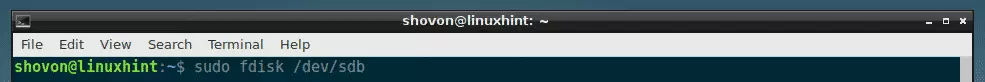So verwenden Sie fdisk unter Linux 154_4