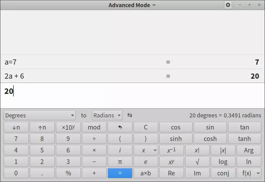 Aplikacionet më të mira për zgjidhjen e ekuacioneve matematikore për Linux 1557_6