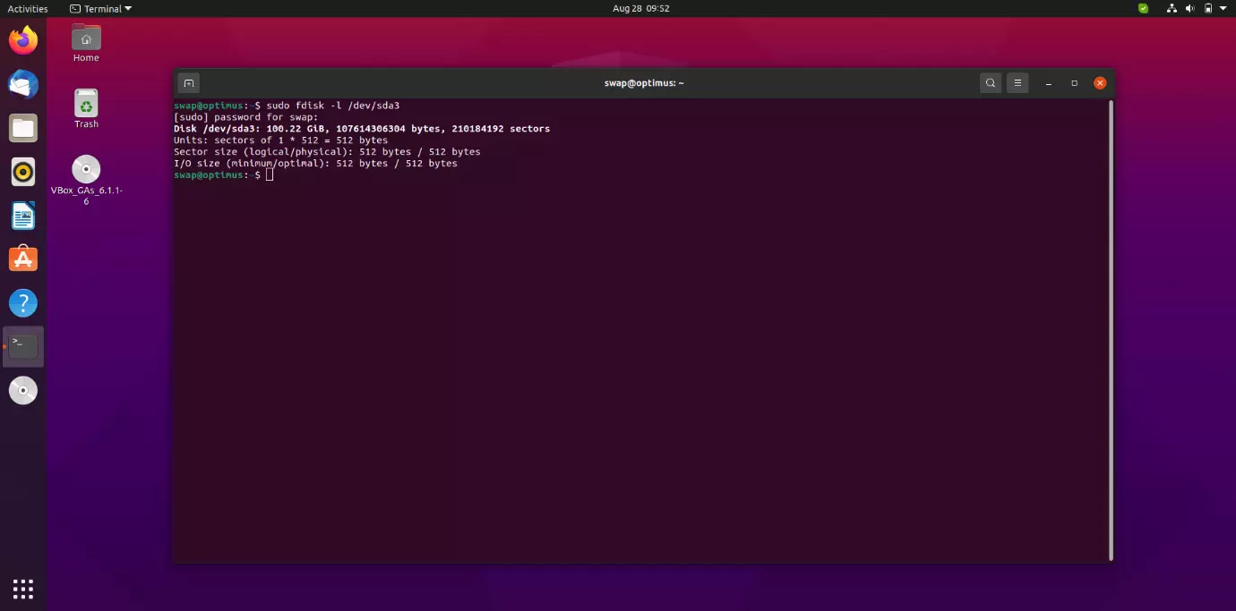 Cách sử dụng lệnh fdisk để tạo phân vùng trong Linux 155_2