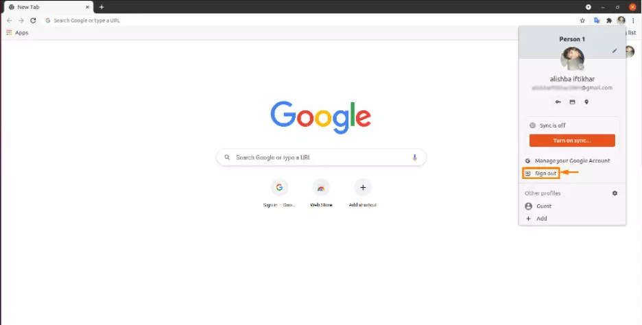 Hur man tar bort ett Google-konto från Chrome 1565_3