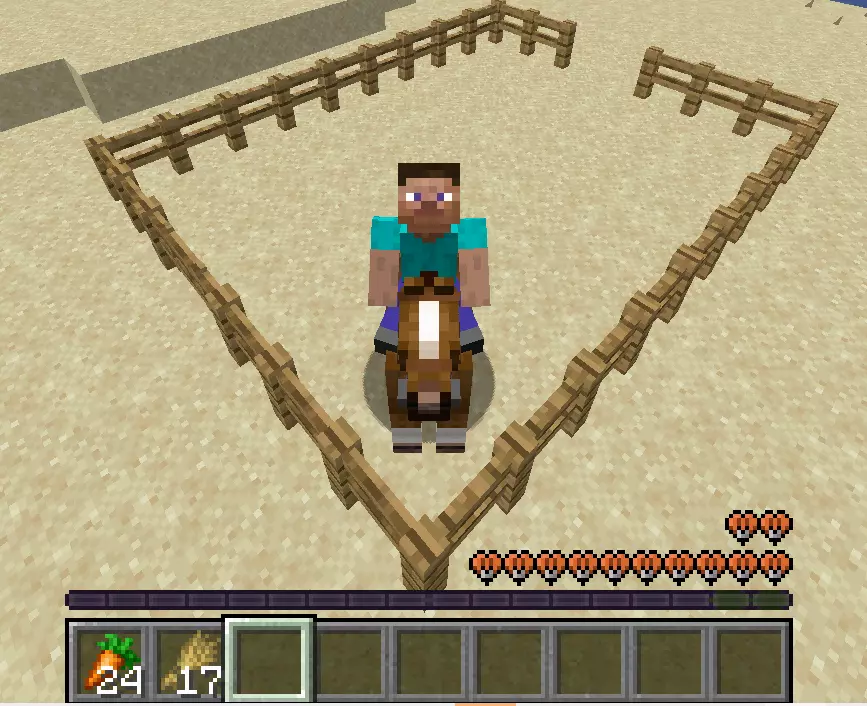 Sådan rider du på en hest i Minecraft 1588_10