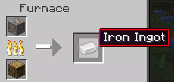 Kā izveidot dzelzs lāpstu programmā Minecraft 1594_8