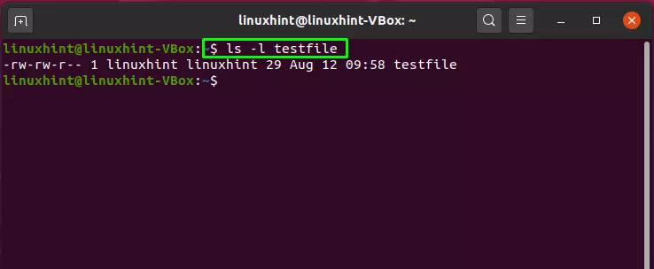 Bagaimana untuk menggunakan arahan chmod dalam Linux 159_1