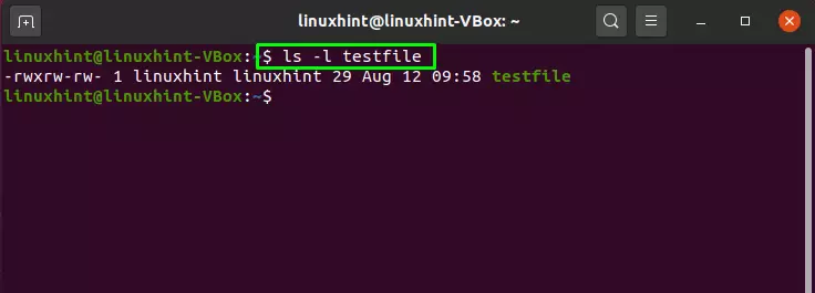 Ինչպես օգտագործել chmod հրամանը Linux-ում 159_13