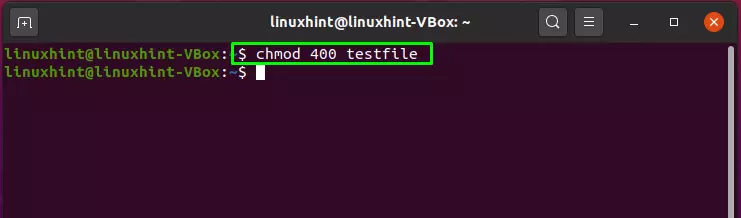 Meriv çawa di Linux de fermana chmod bikar tîne 159_3