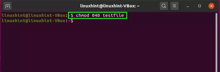 Si të përdorni komandën chmod në Linux 159_5