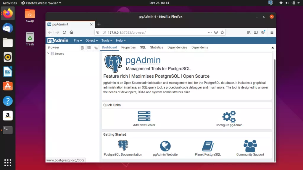 Parimad Ubuntu PostgreSQL-i GUI-kliendid 1607_2