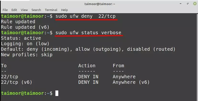 Linux Mint-da tory nädip sazlamaly 165_22