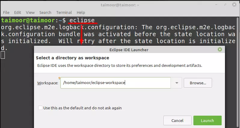 Kako instalirati Eclipse IDE na Linux Mint? 166_13