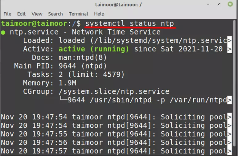 របៀបកំណត់រចនាសម្ព័ន្ធ NTP នៅលើ Linux Mint 167_17