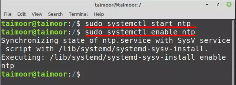 Hvernig á að stilla NTP á Linux Mint 167_4