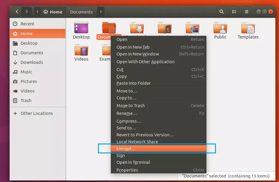 Hvordan installere Seahorse Encryption på Ubuntu 1682_24