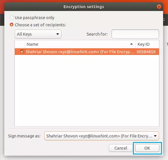 Hvordan installere Seahorse Encryption på Ubuntu 1682_27