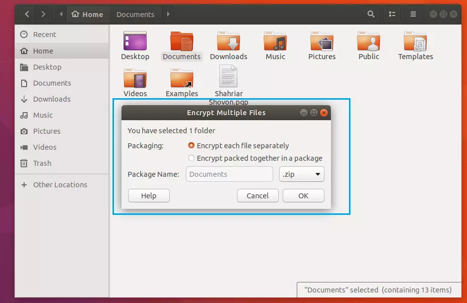 Hvordan installere Seahorse Encryption på Ubuntu 1682_28