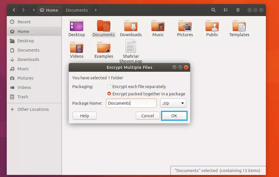 Hvordan installere Seahorse Encryption på Ubuntu 1682_29