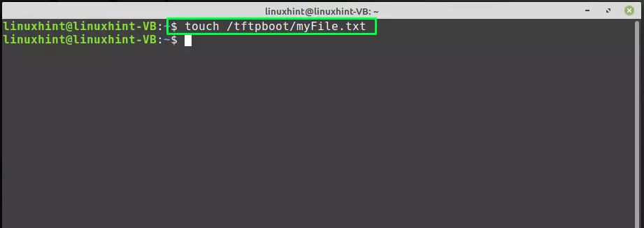 Linux Mint'та TFTP серверын ничек конфигурацияләргә 170_14