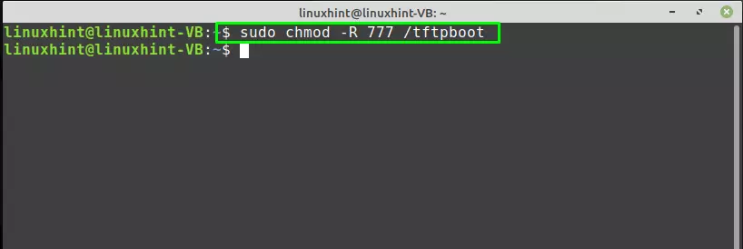 Kuidas konfigureerida TFTP-serverit Linux Mintis 170_8