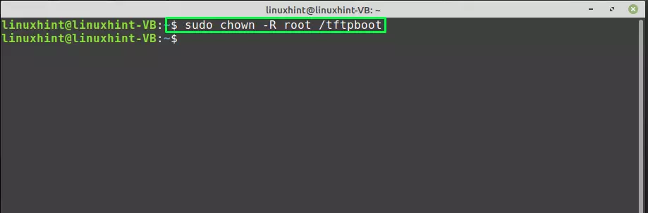 Linux Mint에서 TFTP 서버를 구성하는 방법 170_9
