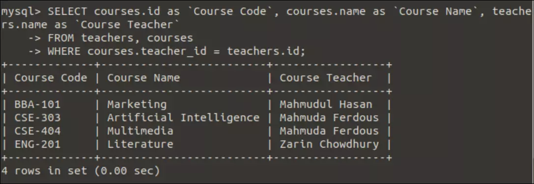 MySQL Sharax bayaanada Falanqaynta 1716_5