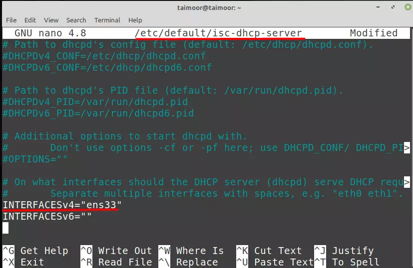 Maitiro ekugadzirisa DHCP server paLinux Mint 171_3