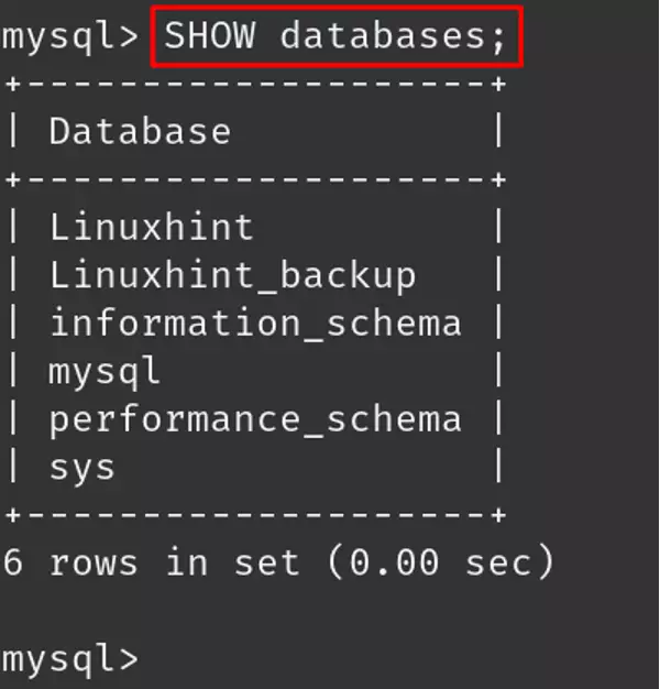 So kopieren oder klonen Sie eine MySQL-Datenbank 1729_10