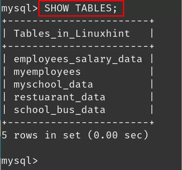 Hvordan kopiere eller klone en MySQL-database 1729_3
