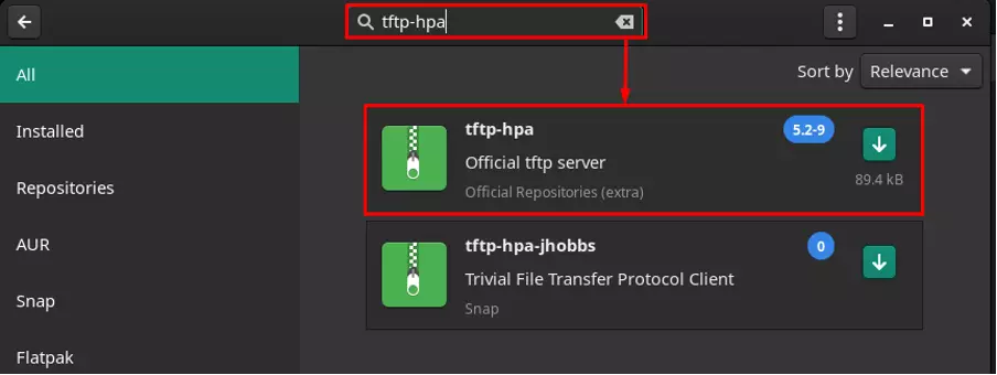 Manjaro-da TFTP serverini qanday o'rnatish va sozlash 1751_4