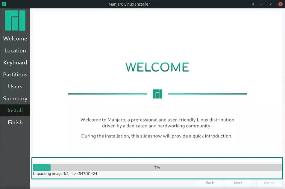 วิธีการติดตั้ง Manjaro บนฮาร์ดไดรฟ์ภายนอก 1755_15