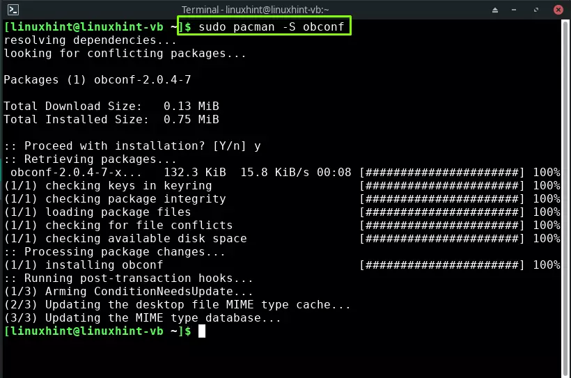 Meriv çawa rêveberê pencereyê LXQt li Manjaro saz dike û saz dike 1757_4