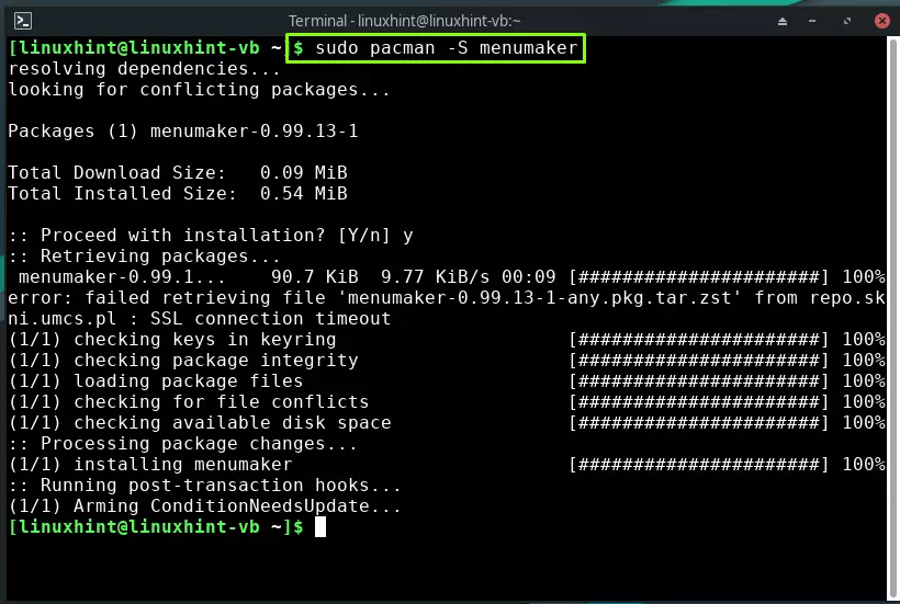 Meriv çawa rêveberê pencereyê LXQt li Manjaro saz dike û saz dike 1757_5