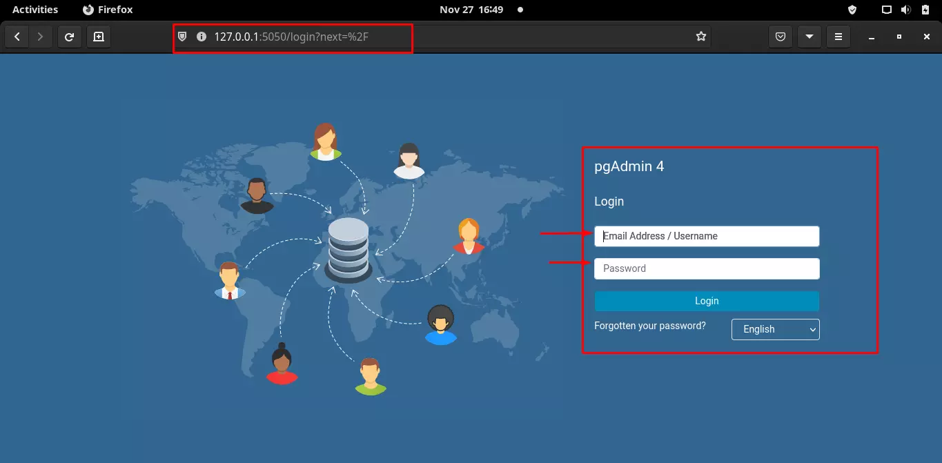 I-Graphical interface yomsebenzisi, iwebhusayithi Incazelo ikhiqizwa ngokuzenzakalelayo