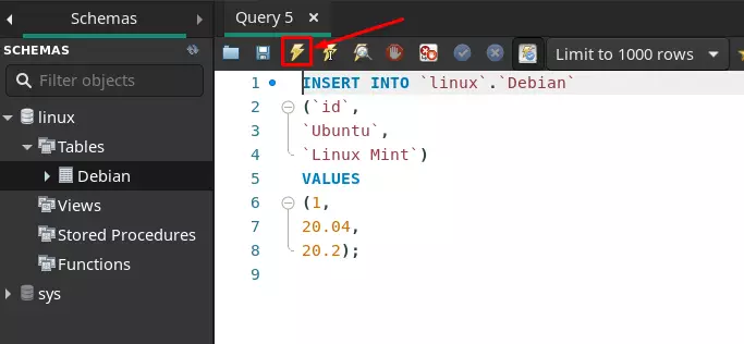 Kako namestiti MySQL Workbench na Manjaro Linux 1763_33