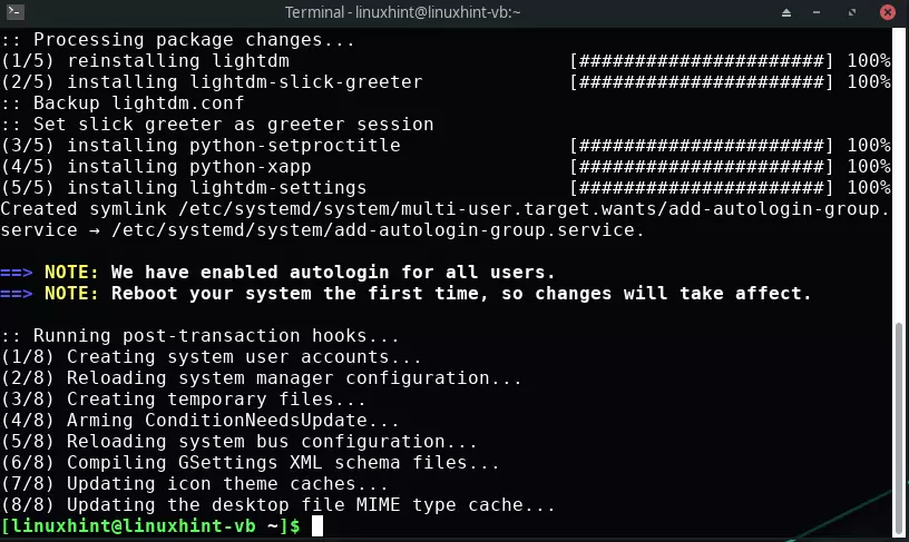 Kako instalirati Cinnamon na Manjaro 1771_8