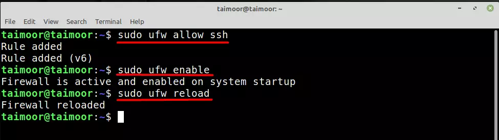 Sida loo awood SSH on Linux Mint 182_6