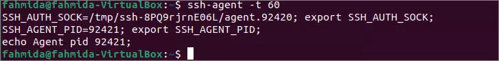 Ubuntu'da ssh-agent nasıl kullanılır 1845_1