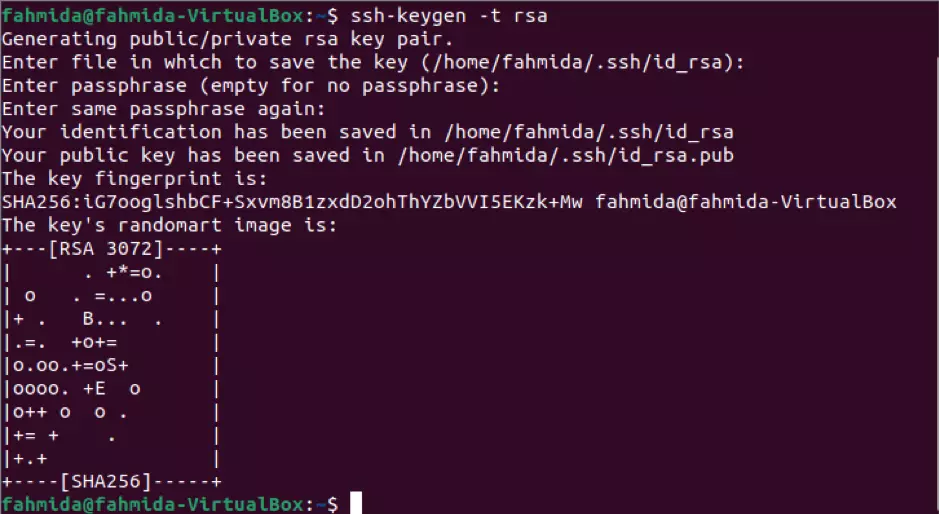 Kā konfigurēt SSH autorizētās atslēgas Ubuntu 1847_1