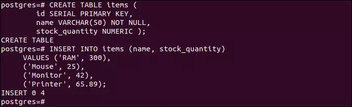 Tipi di dati numerici PostgreSQL 1869_2